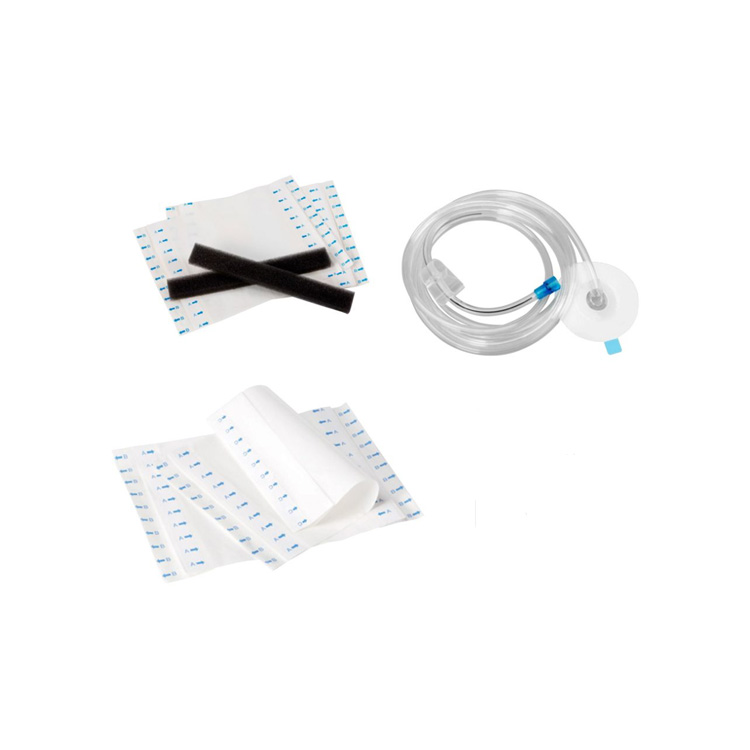 Negative Pressure Wound Therapy One Piece NPWT Dressing Kit with Port