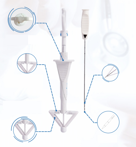 Fascial closure laparoscopic fascial closure device