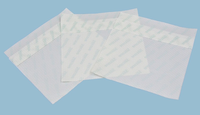 Silicone contact layer silicone dressing for wound care