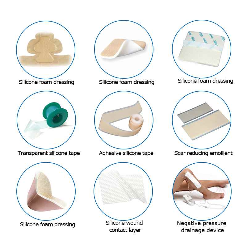 Adaptic silicone dressing non adherent silicone layer dressing