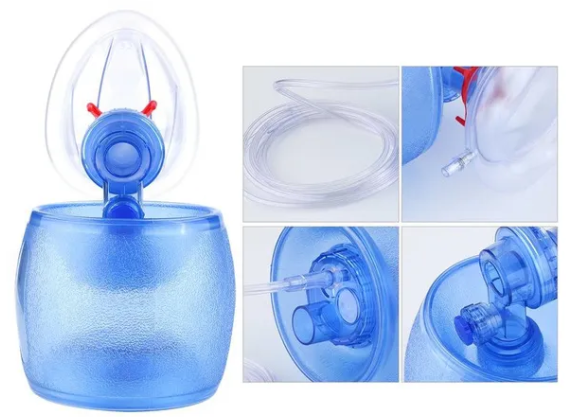 PVC manual resuscitator adult and child medical plastic first aid kit ...