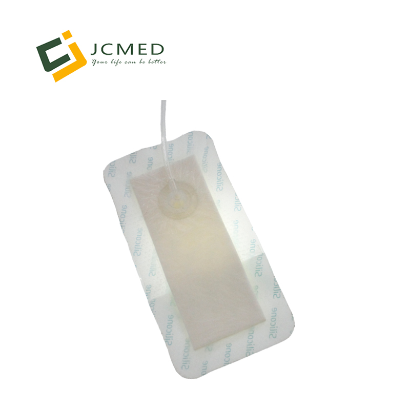 Silicone dressing for scars foam wound dressing with silicone adhesive ...