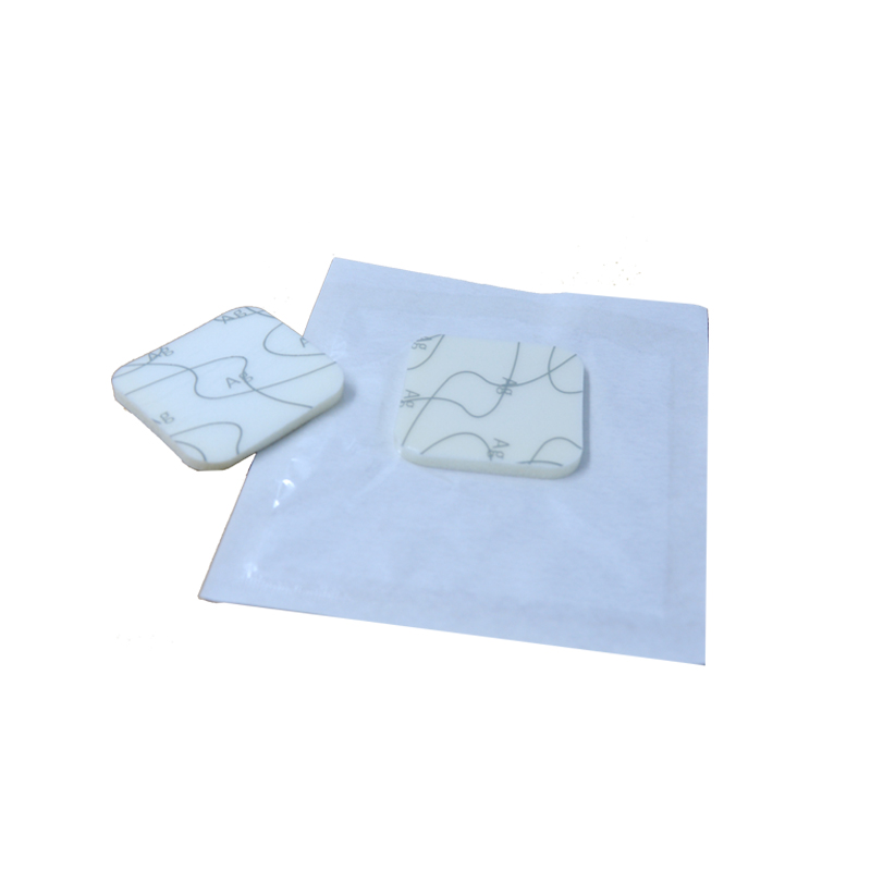 Silver foam dressing silver antimicrobial wound dressing