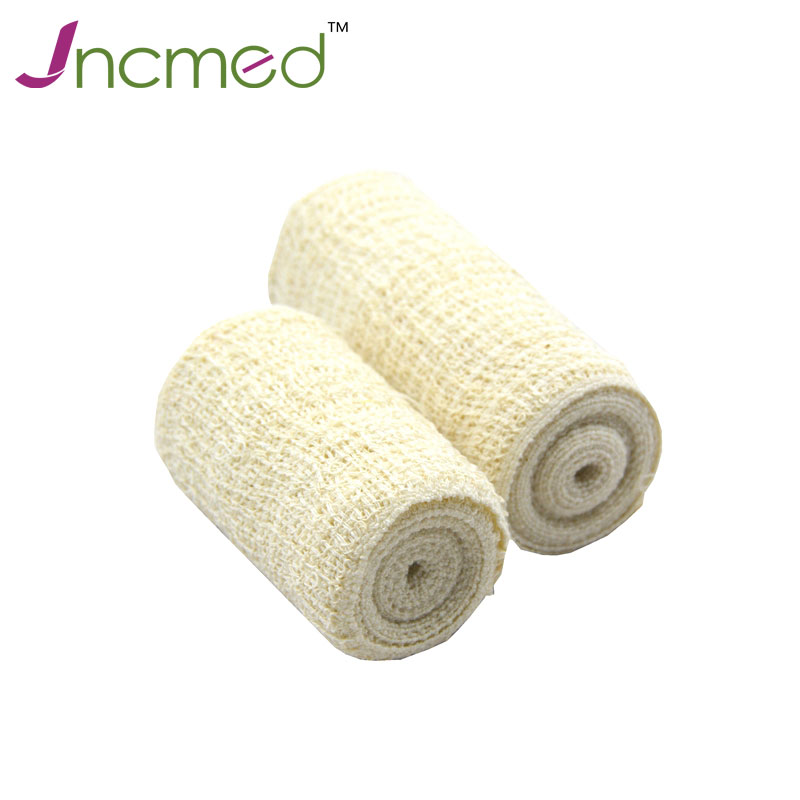 Elastic crepe bandages with spandex for hospital