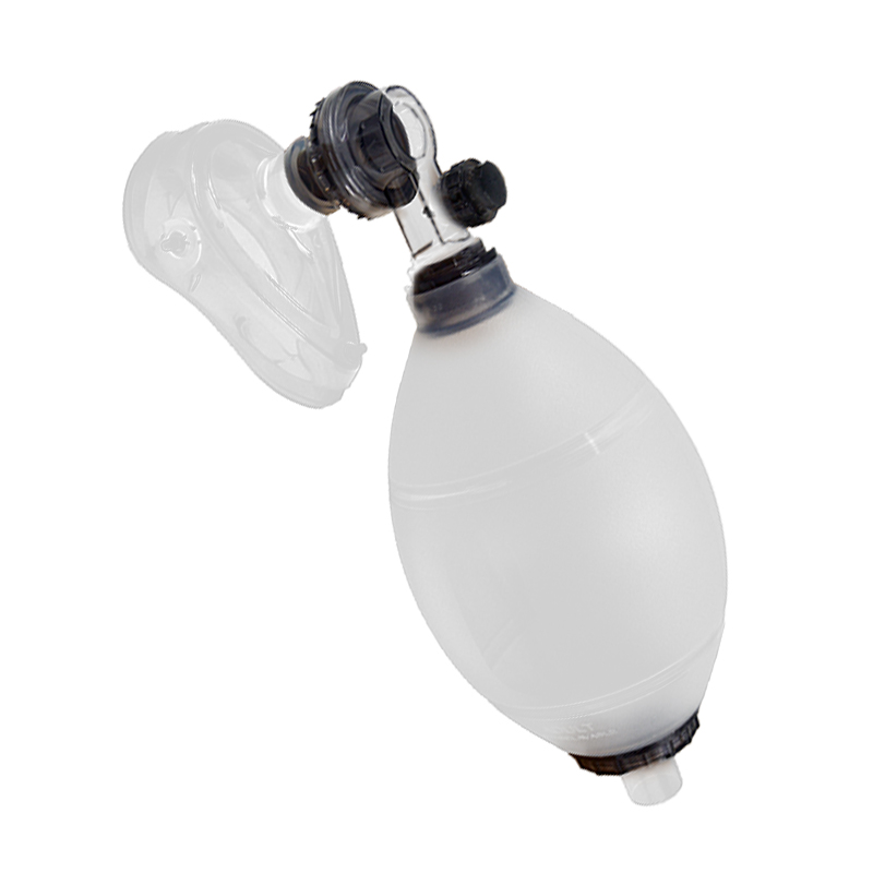 Liquid Silicone Manual Resuscitator Latex-free High Grade Medical Reusable