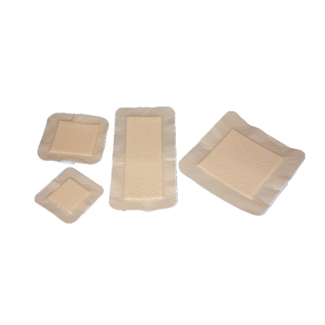 Silicone dressing for scars foam wound dressing with silicone adhesive ...