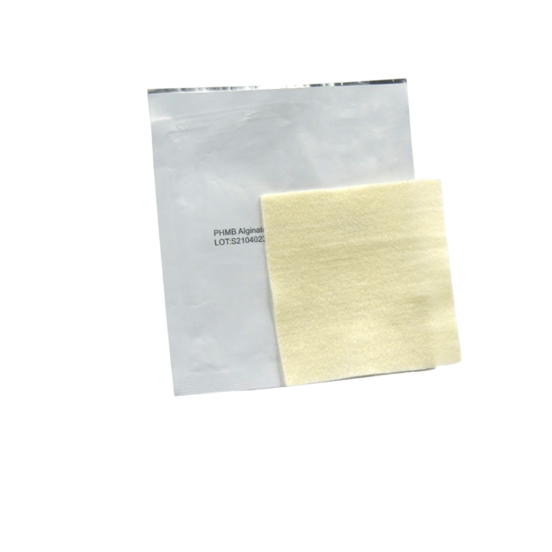 Medical wound dressing PHMB alginate dressing High Absorption Anti ...
